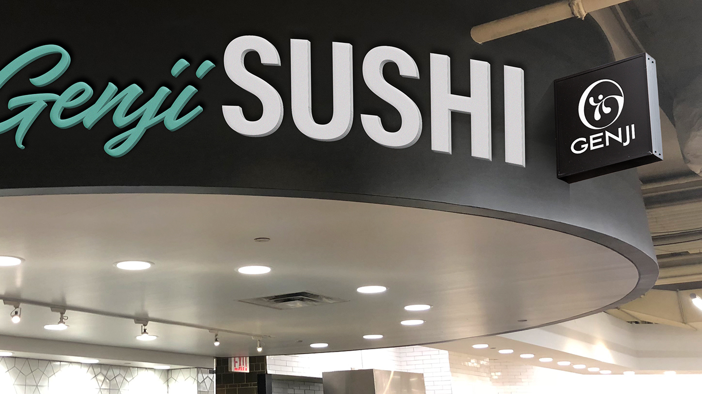 Web Design and Brand Identity for Genji Sushi | Aid&Abet