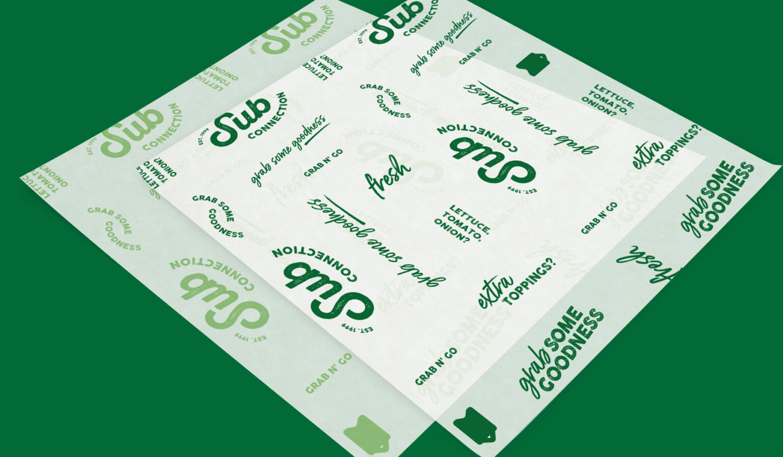 Restaurant Brand and Logo Design for SubConnection - Aid&Abet